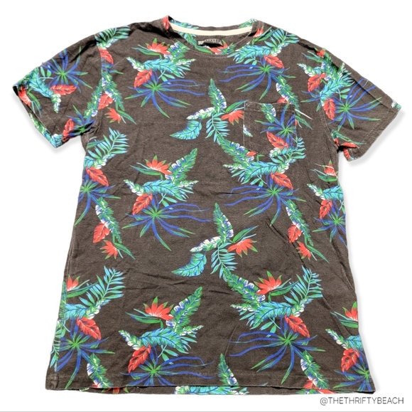 RF Brand | Shirts | Rf Brand Tropical Tee | Poshmark
